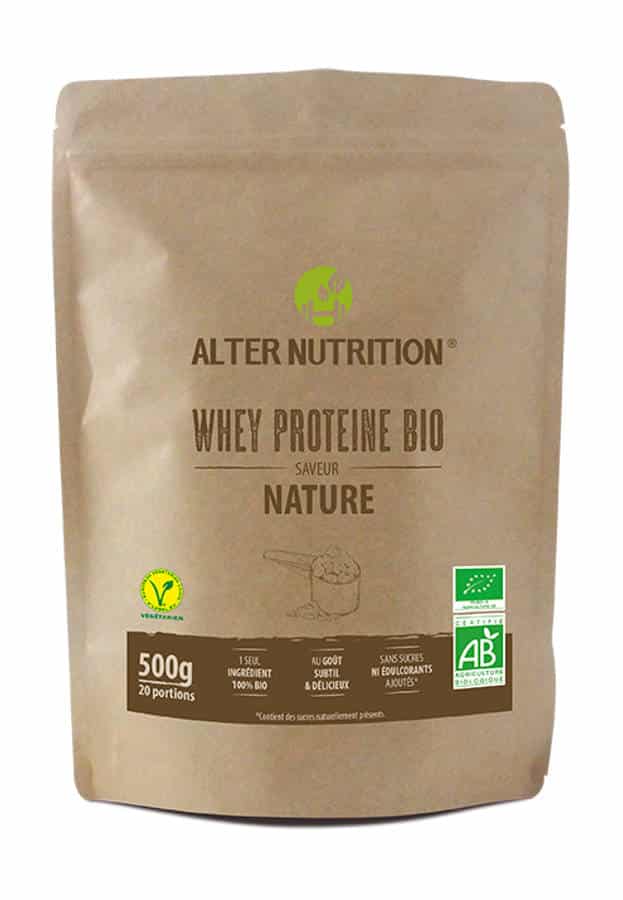Whey protein bio nature | Alter Nutrition