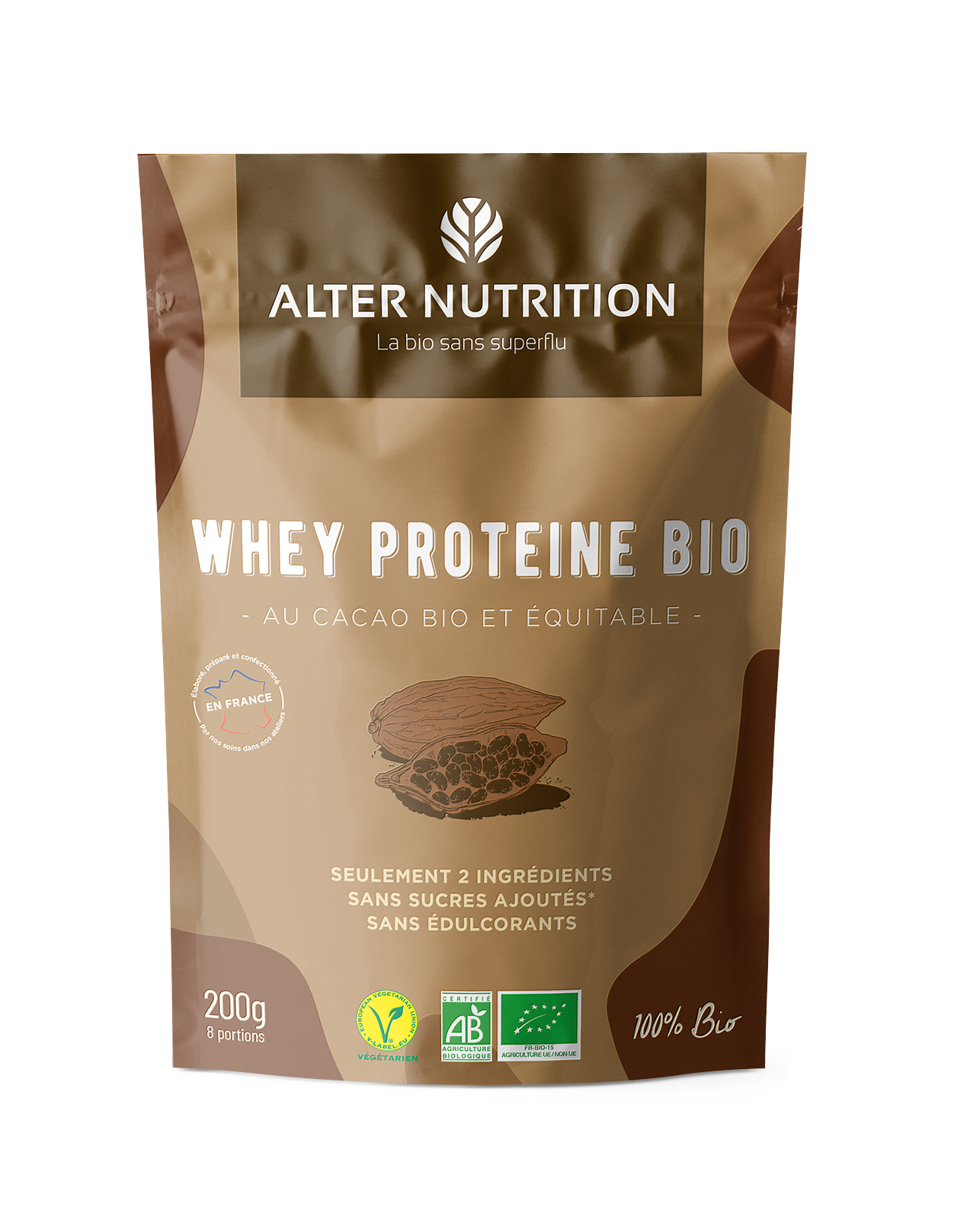 Whey Proteine bio certifiée AB | Alter Nutrition
